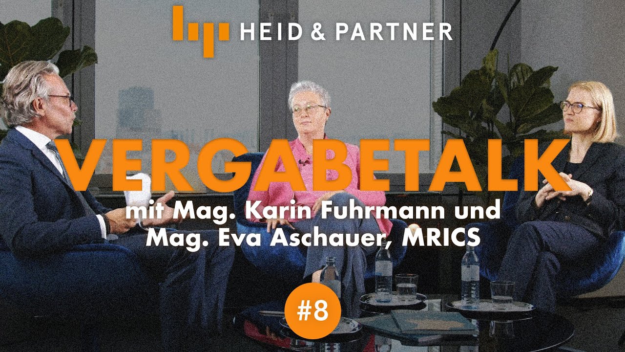 8. Vergabetalk mit Mag. Karin Fuhrmann und Mag. Eva Aschauer, MRICS ...